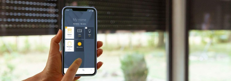 Somfy Rollladenmotor Solar | Einfach nachrüstbar